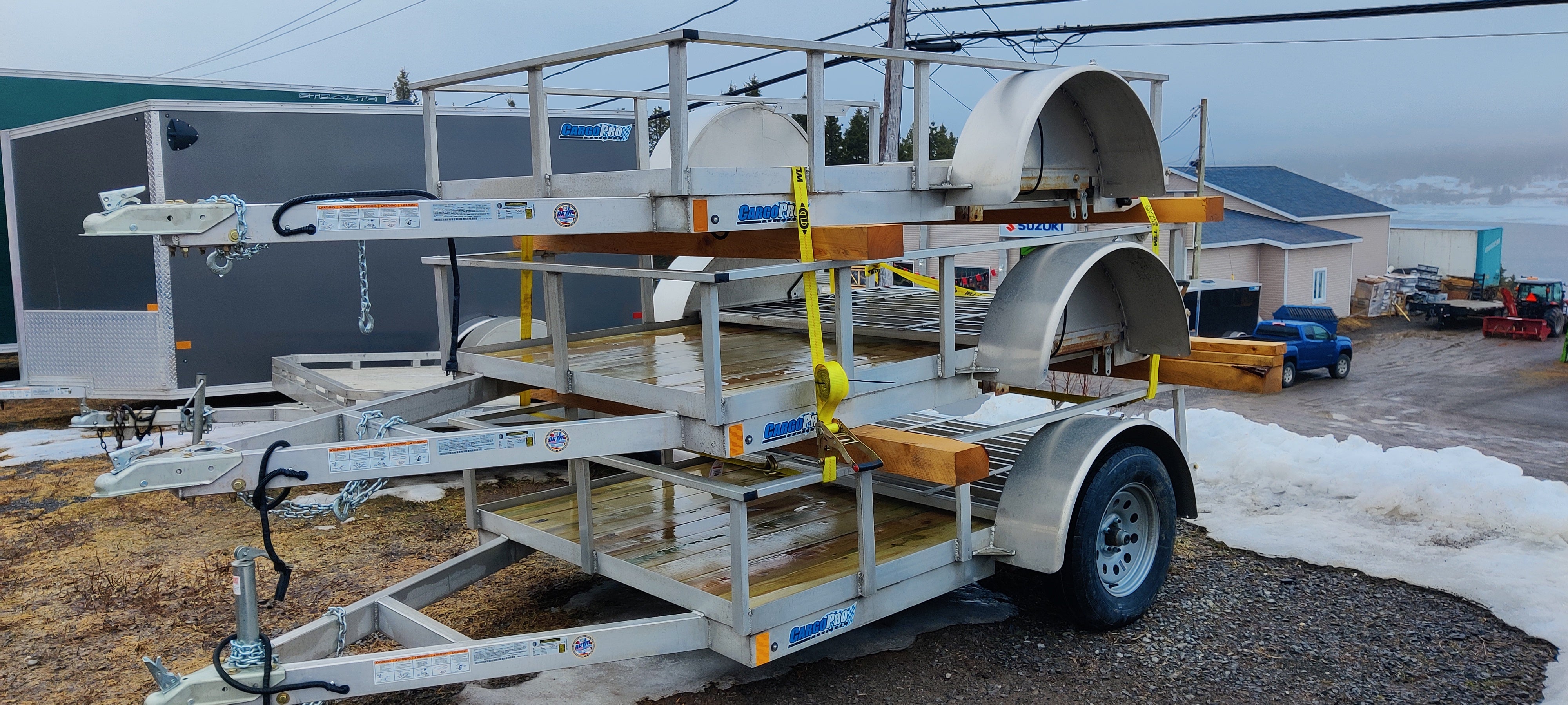 66x8 OPEN UTILITY RW 2.0 TRAILER – Garage Harry Stanley