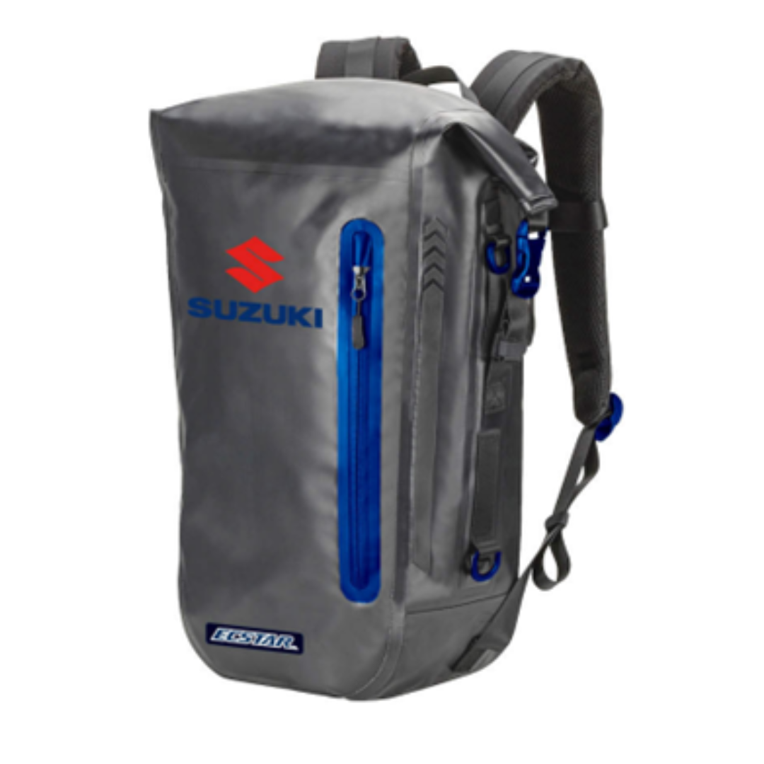 SUZUKI CUSTOM BACKPACK - BLUE – Garage Harry Stanley